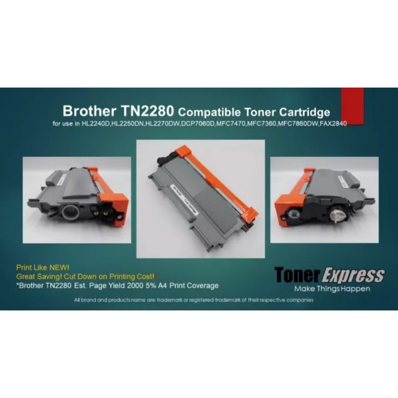 Brother TN2280 Compatible Toner Cartridge | Shopee Singapore