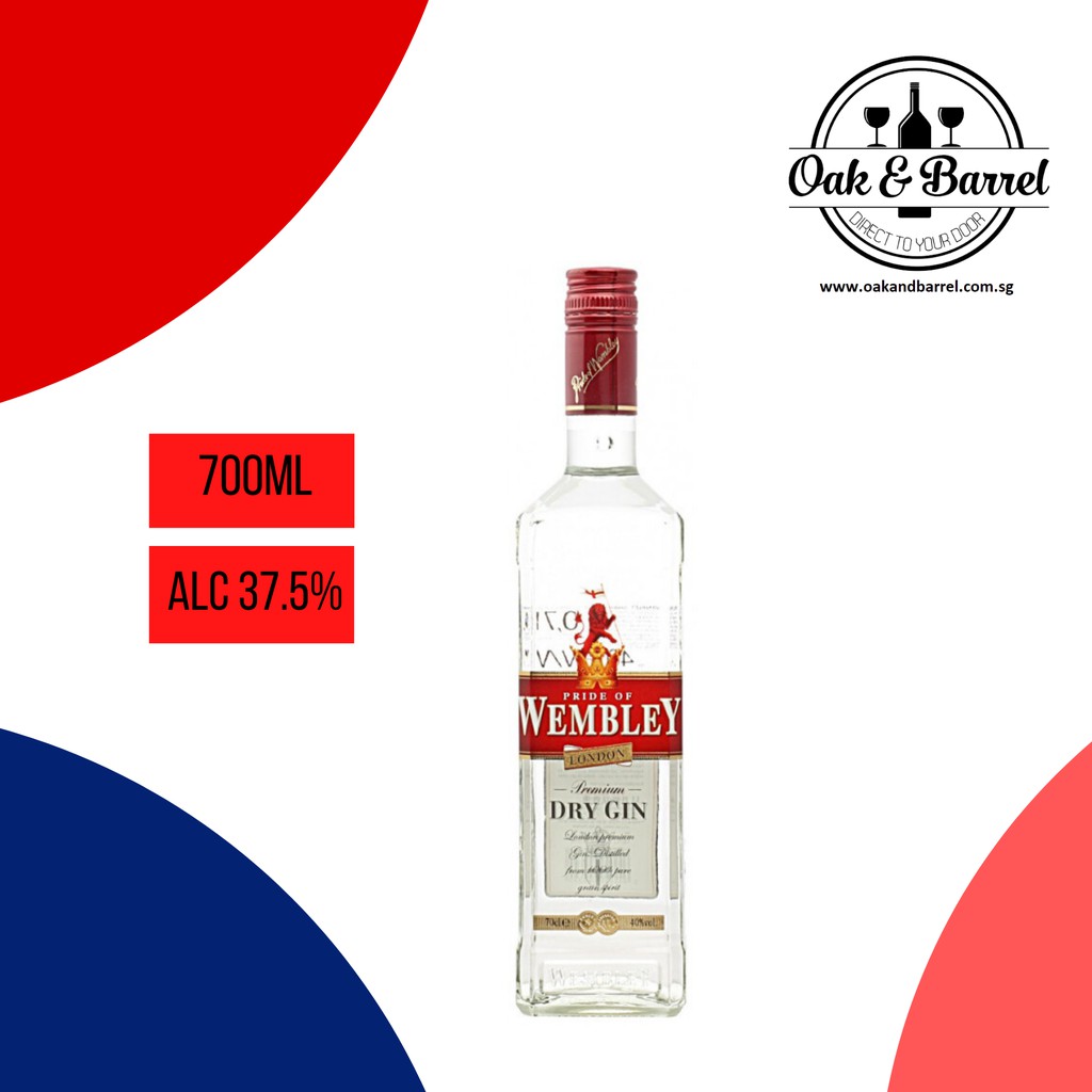 Wembley London Dry Gin 700ML [Cheaper than Duty Free] | Shopee Singapore