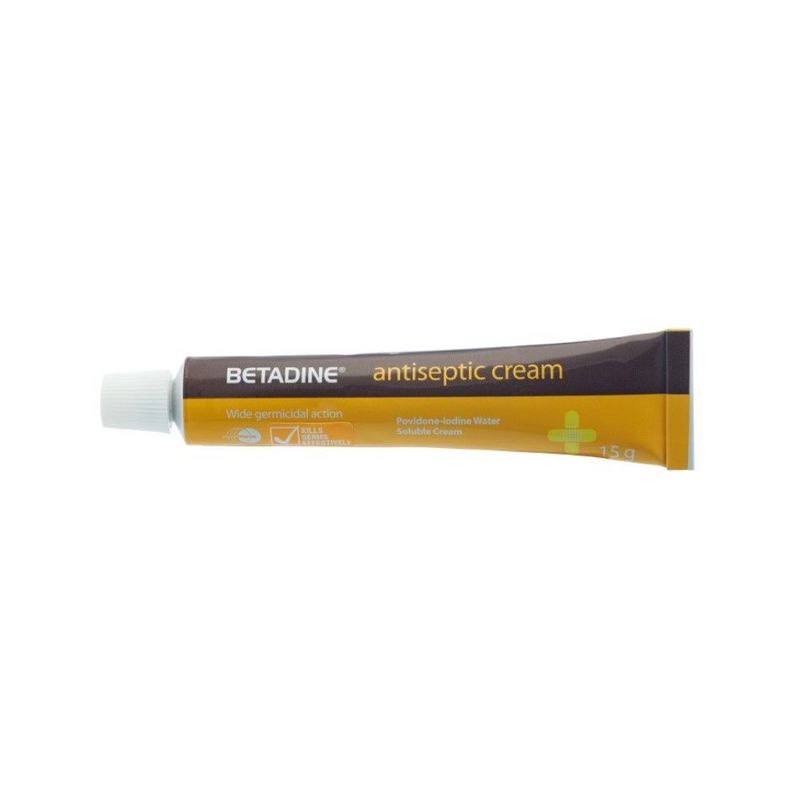Betadine Antiseptic Cream Pvp-I 5% W/V 15G | Shopee Singapore