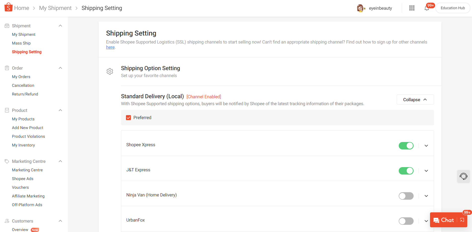 Pick up Service Criteria for Standard Delivery Channel | SG Seller ...