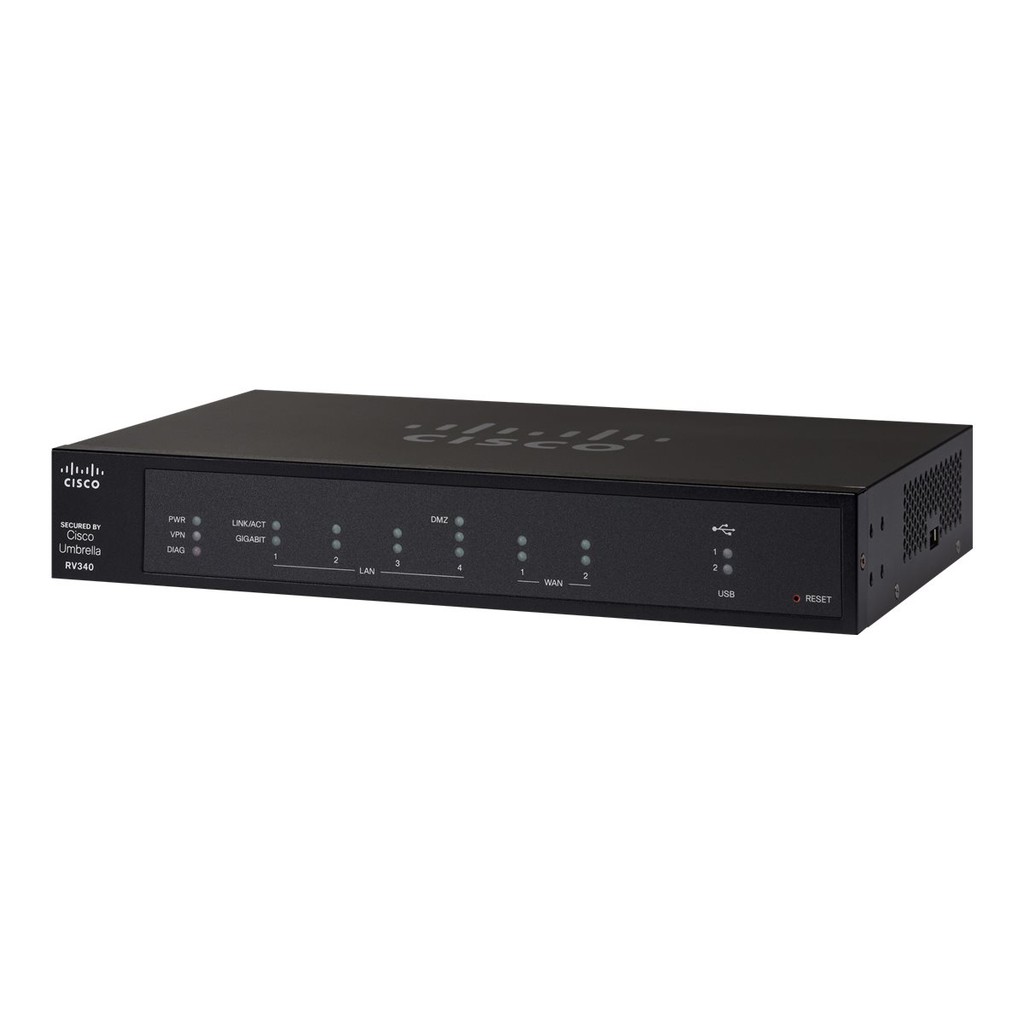 Cisco RV340 4 Port Dual WAN Gigabit Firewall VPN Routers | Shopee Singapore