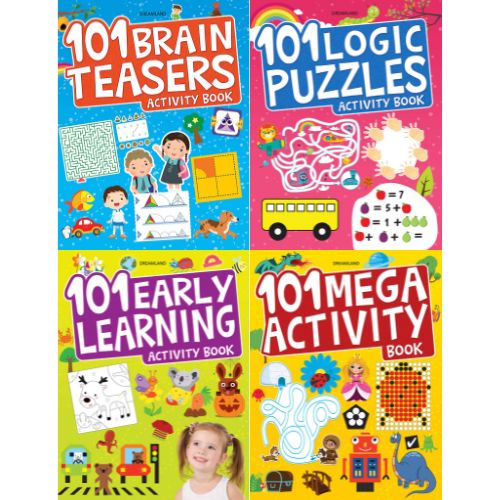 101 Brain Teasers/Early Learning/Logic Puzzles/Mega Activity Book ...