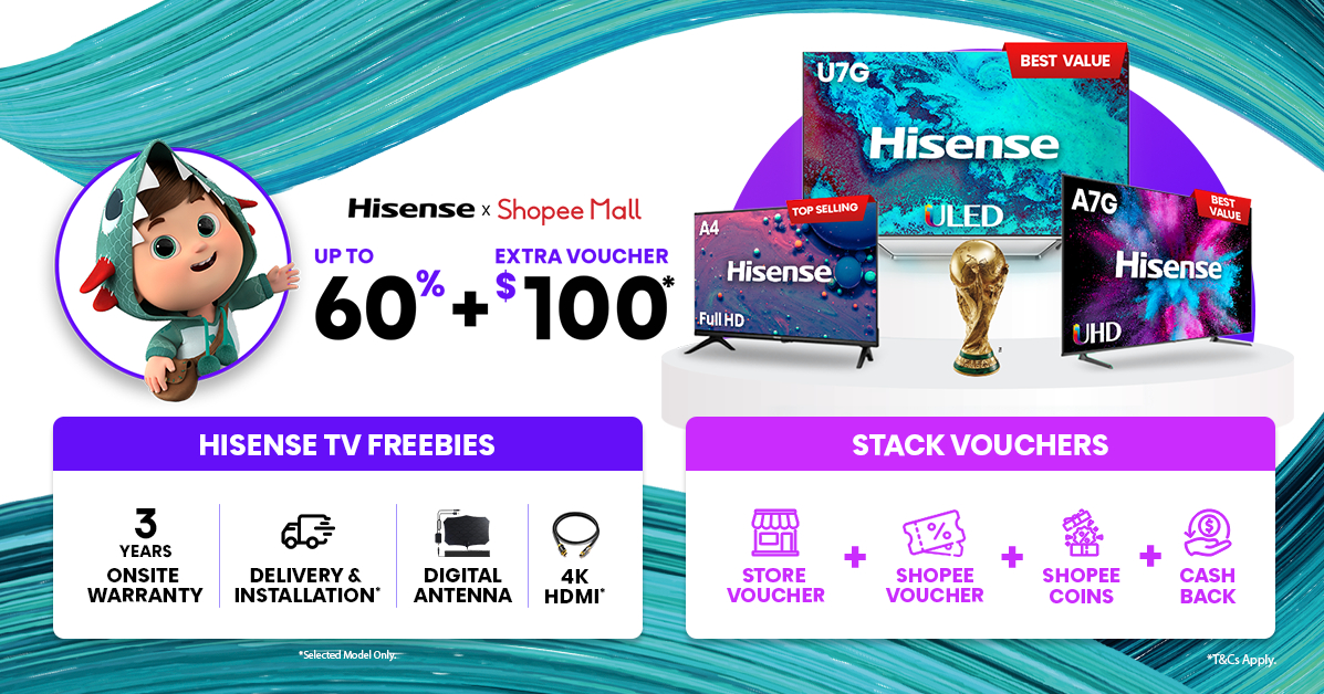 Hisense Official Store, Online Shop Nov 2022 | Shopee Singapore