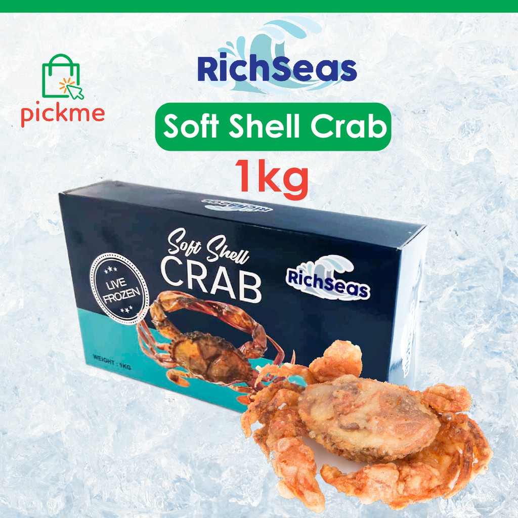 Rich Seas Soft Shell Crab 1kg - Frozen | Shopee Singapore
