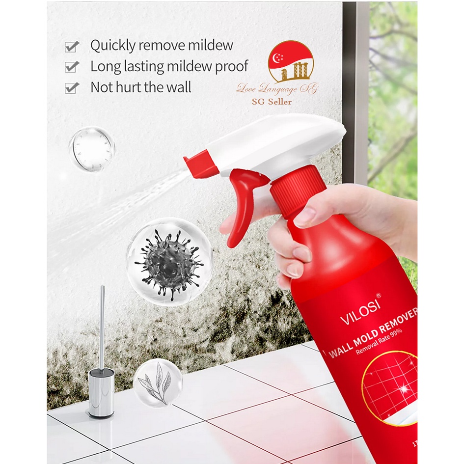 {SG Stock - SG Seller} High Quality Spray Wall Mold Remover | Mildew ...