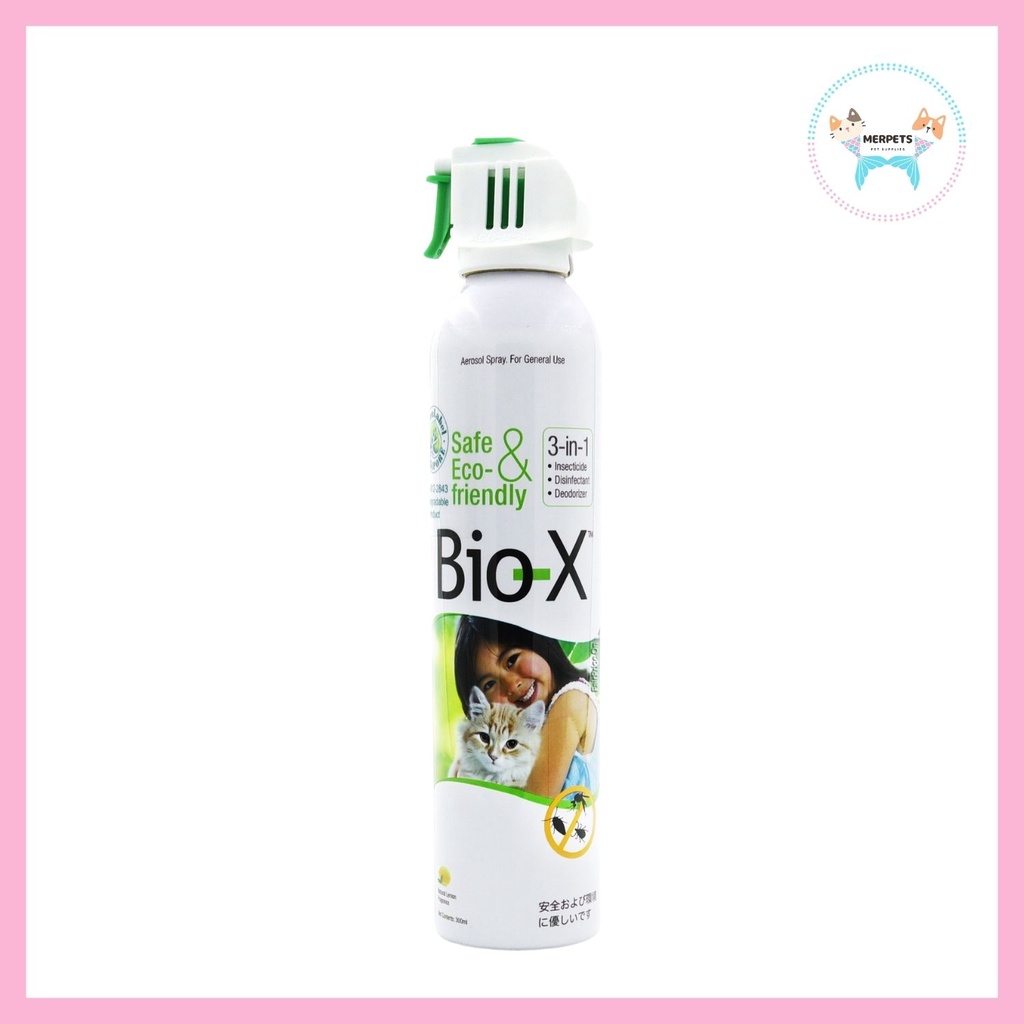 Bio-X Aerosol Spray BioX [600ml] 3 in 1 Insecticide disinfectant ...