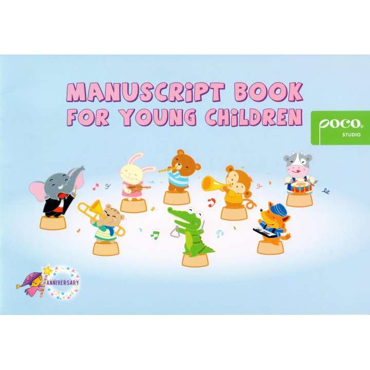 Poco Manuscript Book For Young Children (Blue) | Shopee Singapore