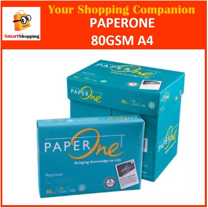 PaperOne Green A4 Paper 80g 80gsm (5 Reams / 1 Box) A4 Copier Xerox Copy Paper Choose Store ...