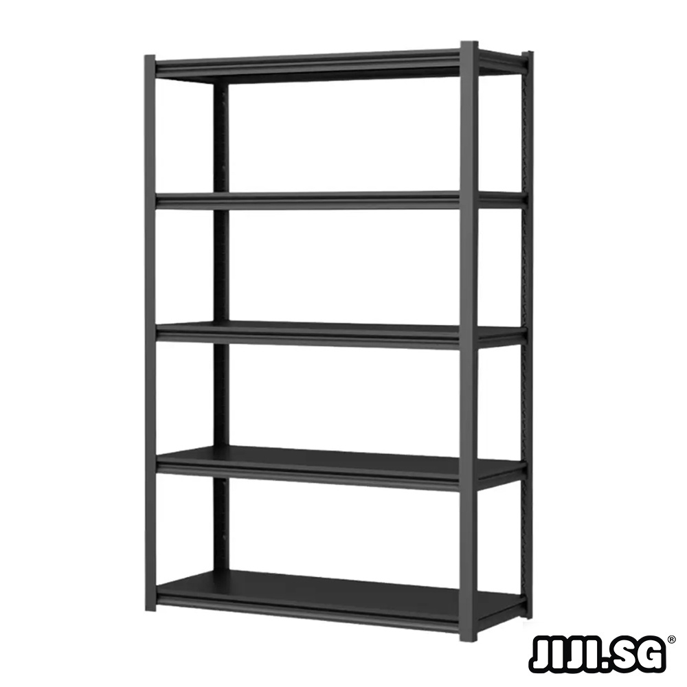 GAETAN Boltless Rack 5 Tier / Adjustable Height / Minimalist Design ...
