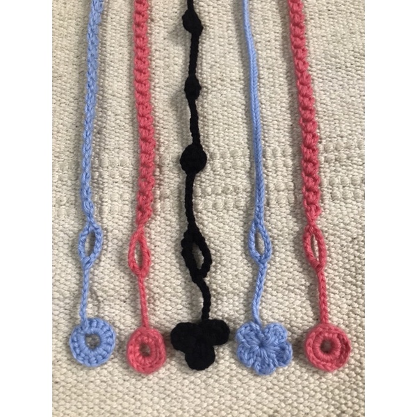 [SG Ready Stock]Handmade Crochet Mask Strap Holder | Shopee Singapore