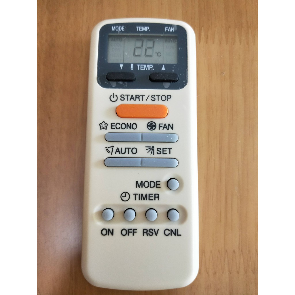 Toshiba aircon remote control WH-E1NE (Singapore) | Shopee Singapore