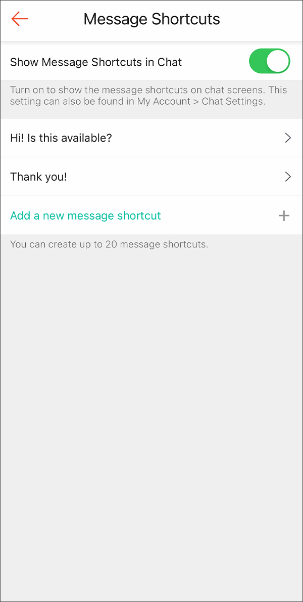 Chat Message Shortcuts | MY Seller Education [Shopee]