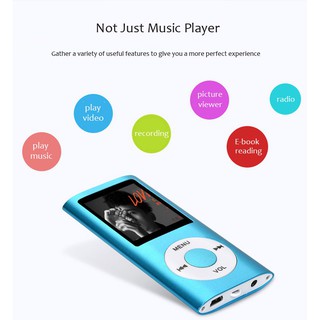 IPod Style Portable 1.8" LCD MP3 MP4 Music Video Media Player FM Radio ...