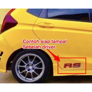 Sticker pintu RS/sticker pintu honda jazz/sticker side door RS/sticker ...