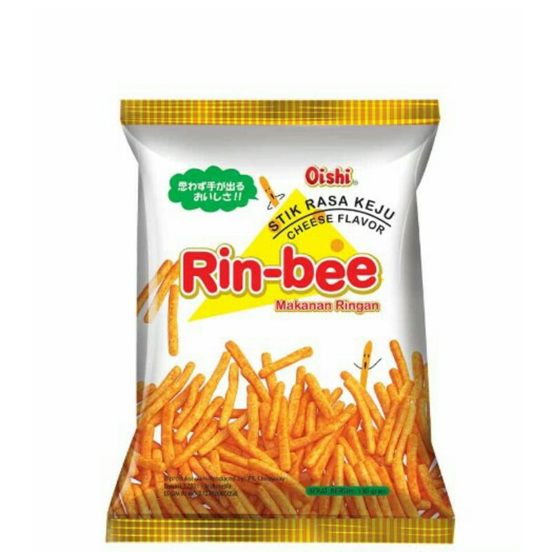 Oishi snack stick Ring-bee Cheese 70gr / 130gr | Shopee Singapore