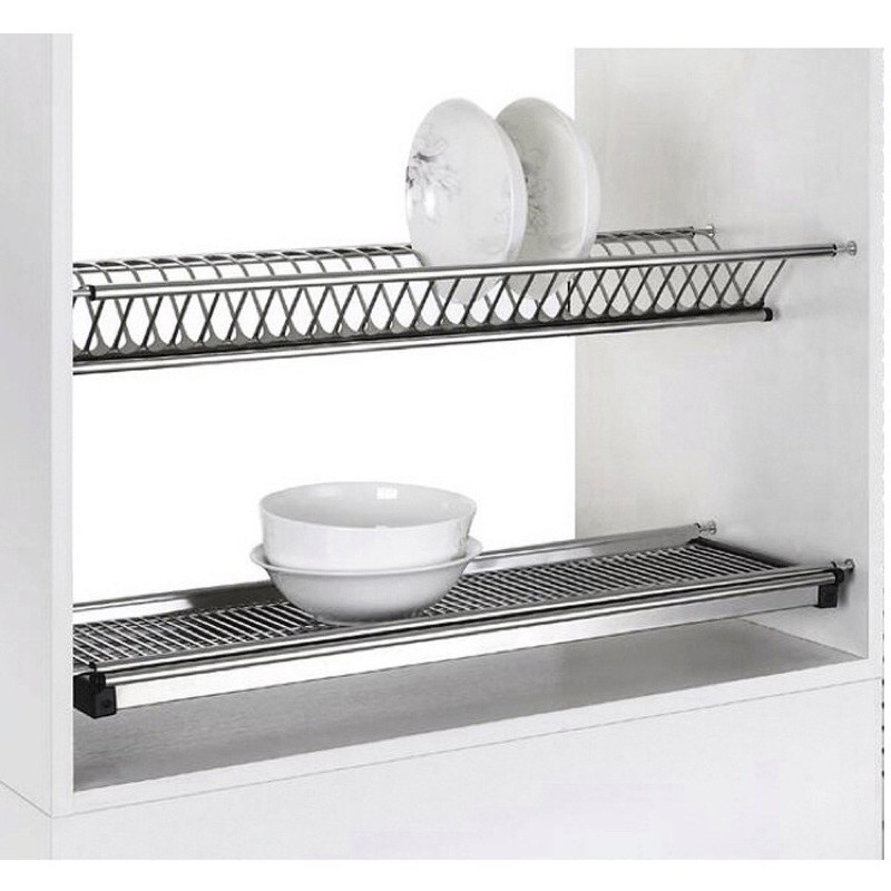 MOBILE SUS304 Stainless Steel Dish Rack | Shopee Singapore