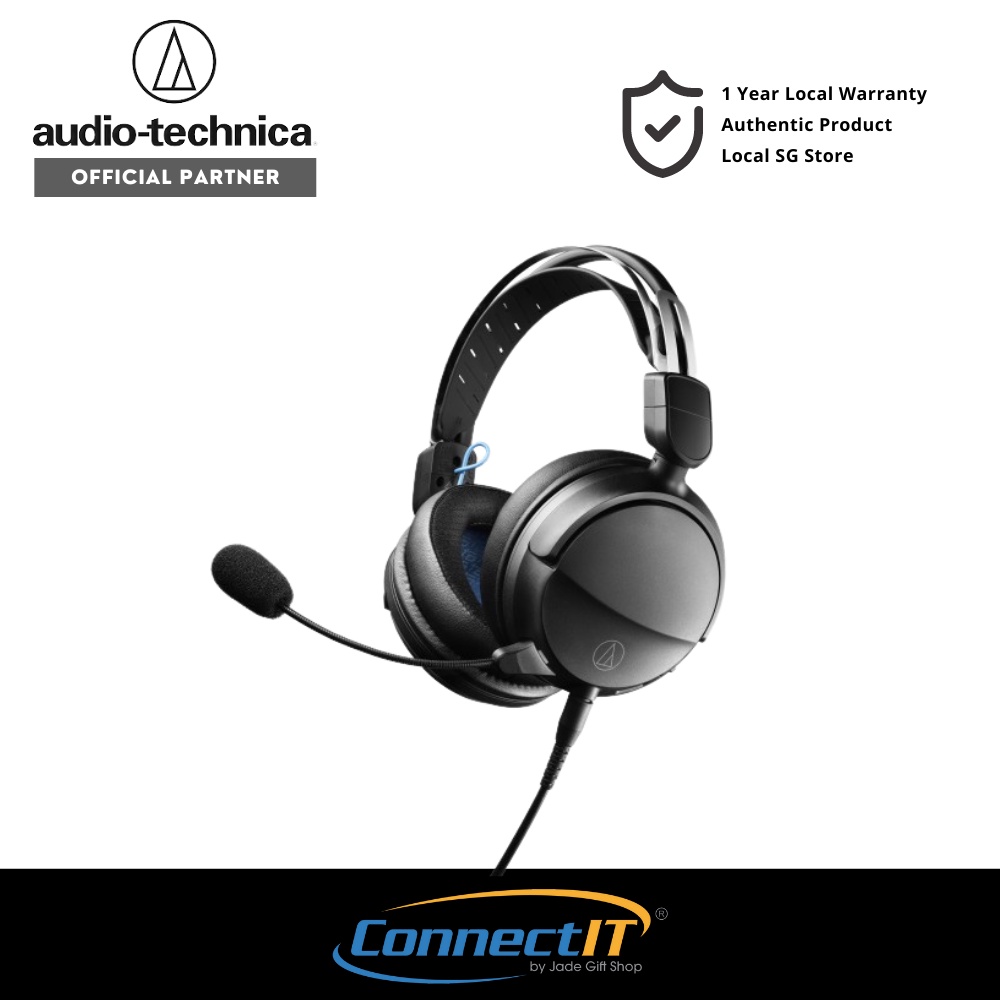 Audio Technica ATH-GL3 Closed Back Fidelity Gaming Headset with ...