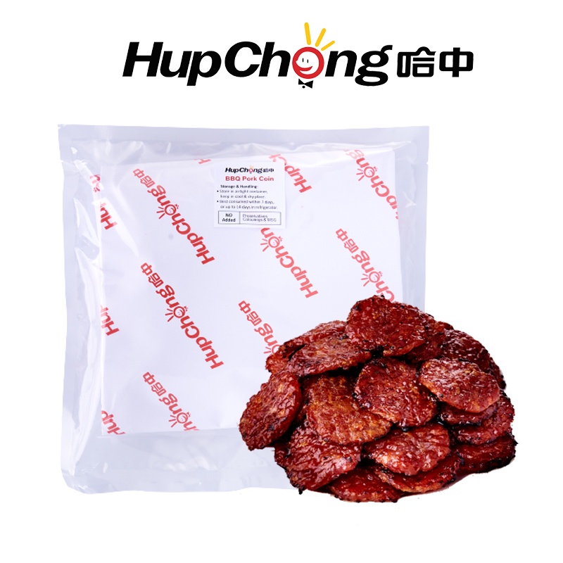 Hup Chong BBQ Pork Coin Bakkwa 500g / 1kg [Fresh] | Shopee Singapore