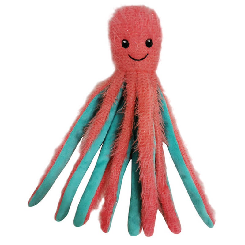 CHOMPER Underwater World Crinkle Plush Octopus (Pink) (30Cm) | Shopee ...