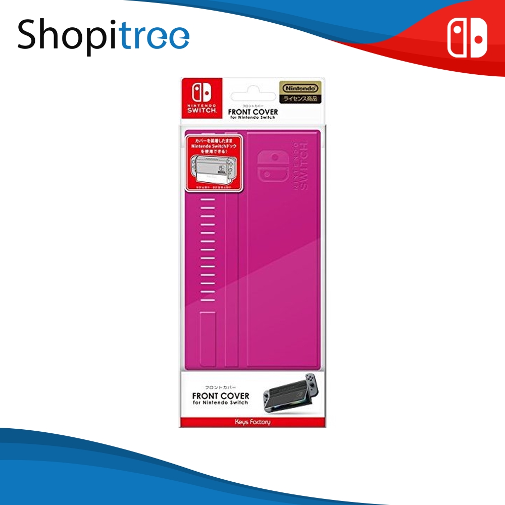 Nintendo Switch Front Cover (Black,Pink) | Shopee Singapore
