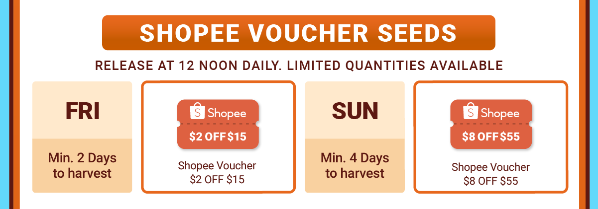 Shopee Farm March 2023 | Water Plants Daily For Attractive Prizes ...