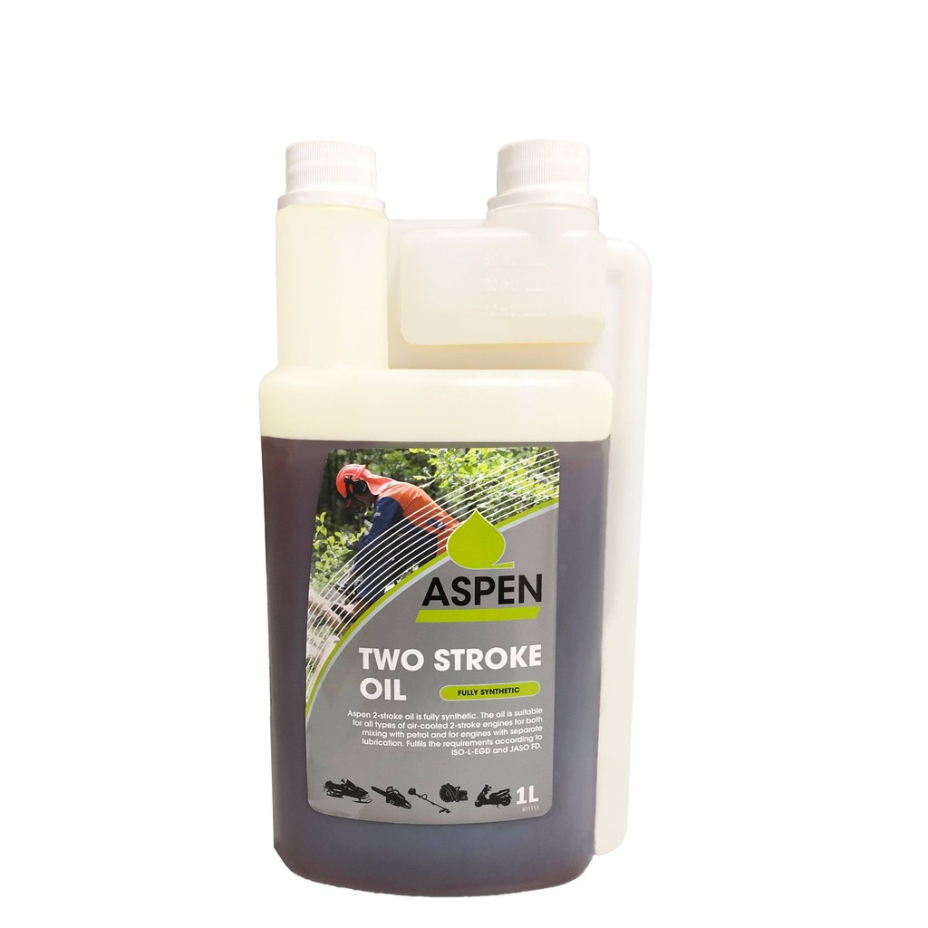 Aspen Two Stroke Oil | fully-synthetic engine oil for all kinds of air ...