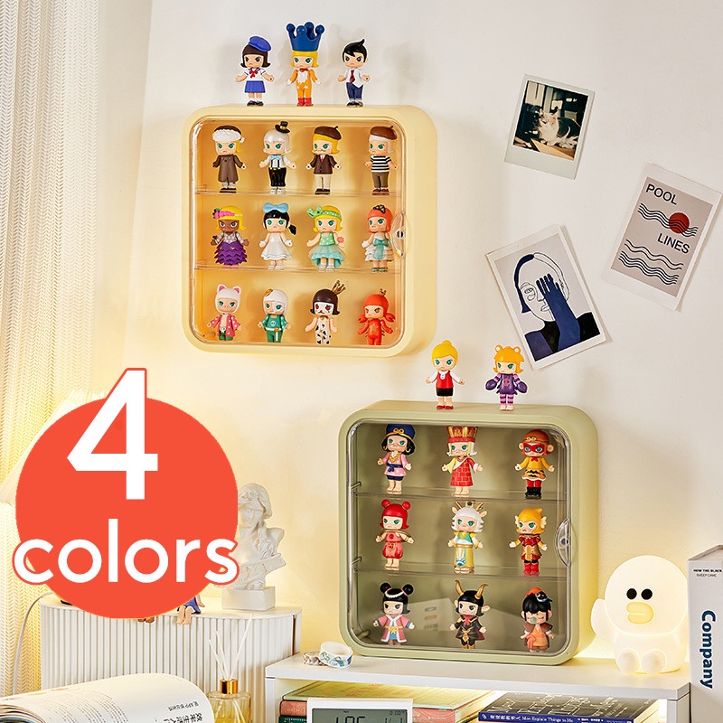 3 Layers Wall Acrylic Display Box Shelf Case Blind Box Popmart ...