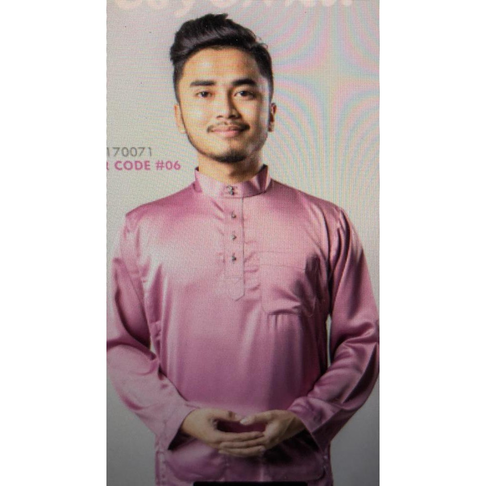 PRO-BAJU MELAYU (BAJU SAHAJA) 2-BL-170071 (PINK #6) @TOP ONLY ...