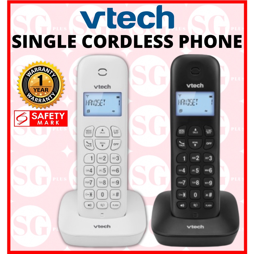 Vtech ES2310A Digital Single Cordless Phone | Shopee Singapore