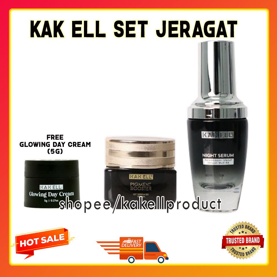 Kak Ell Set Jeragat KAK ELL BLACK SERIES HOT ITEM - Set Kak Ell Skin ...