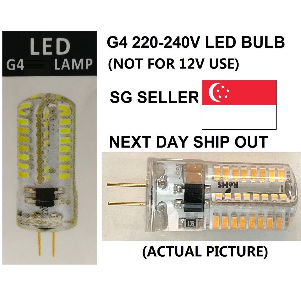 20x G4 Led Bulb 12v Dc Dimmable Cob 1.5w 360 Beam Angle To Replace 15w ...