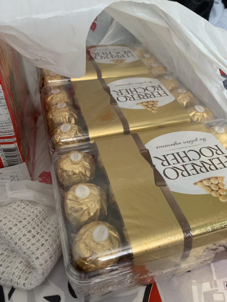 Ferrero Rocher T30 x 3 Box (30 Pieces/ Box , 375g per Box) | Shopee ...