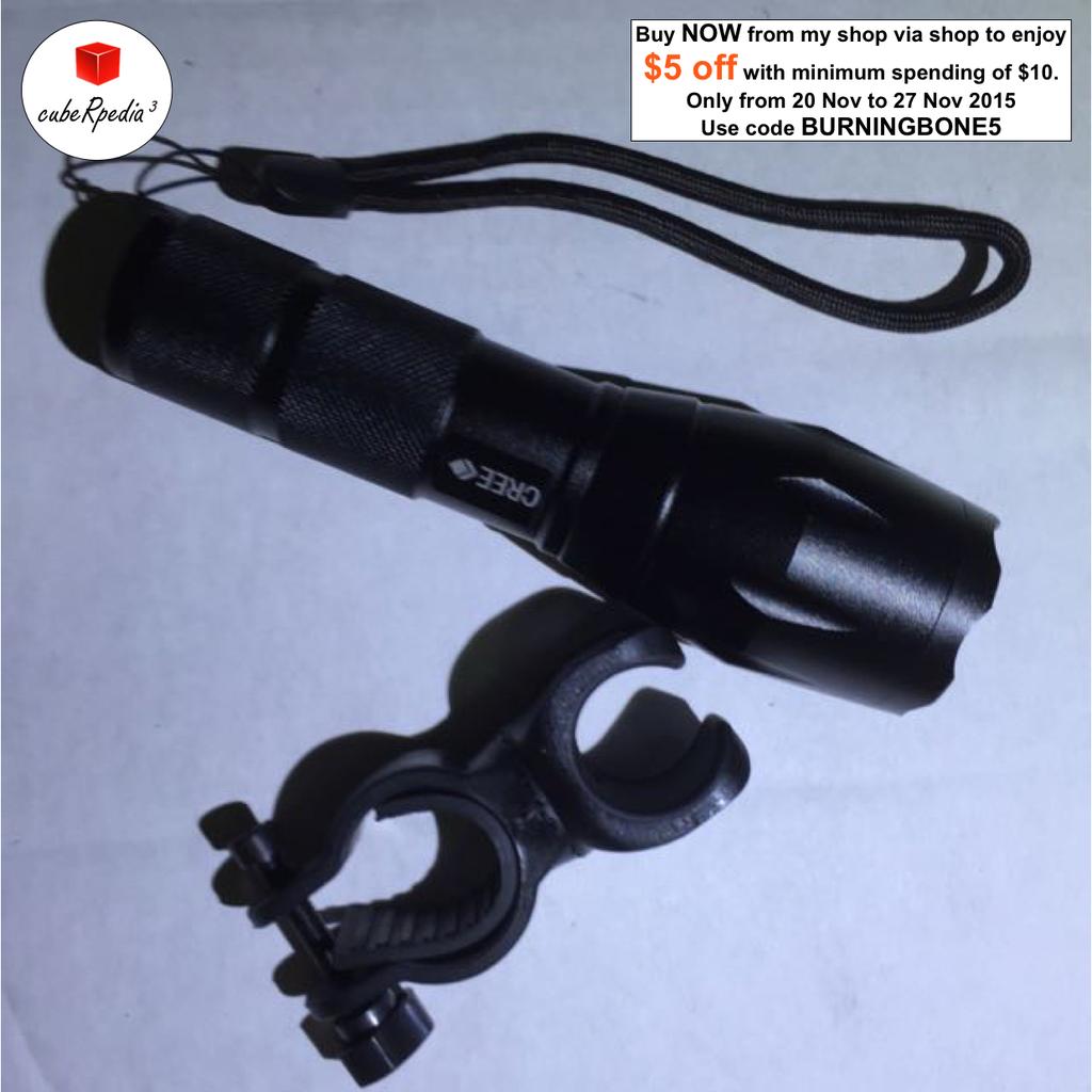 Cree XPE Torchlight | Shopee Singapore