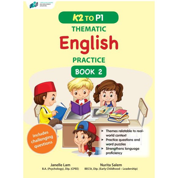 K2 to P1 Thematic English Practice Book 2/Preschool Assessment Books ...
