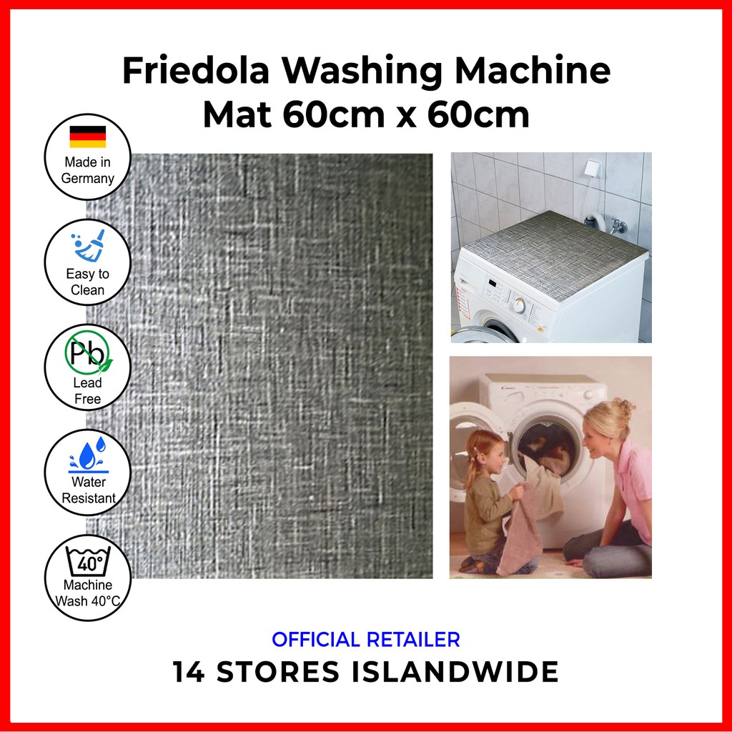 Friedola Washing Machine Mat 60cm x 60cm (Various designs available ...