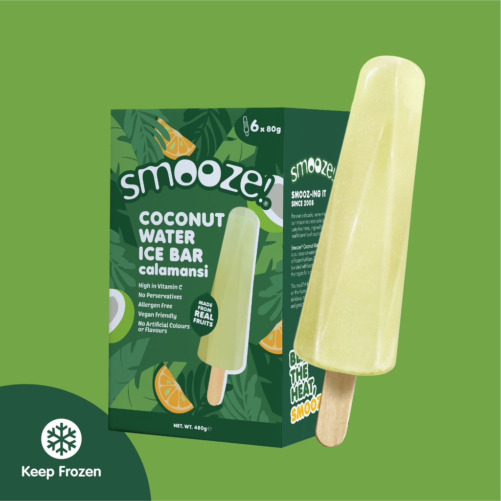 Smooze!™ Calamansi Coconut Water Ice Bar | Shopee Singapore