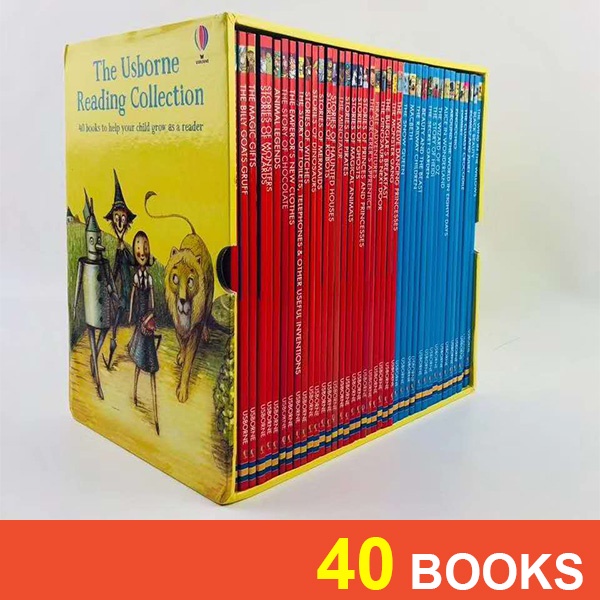 [SG Stock] Usborne My Third Reading Library Box Set (40 Books) | Shopee ...