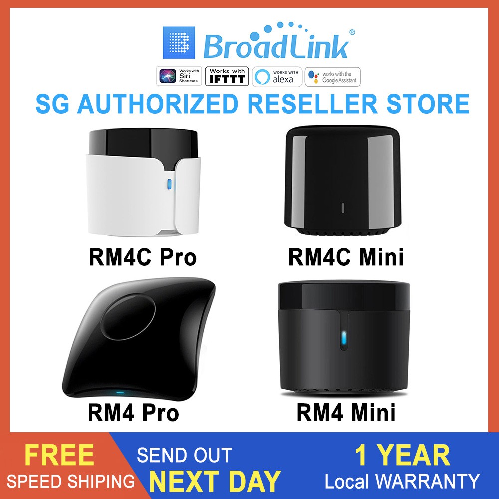 Broadlink RM4 Pro RM4 Mini RM Pro 4C RM Mini 4C RM4C Pro RM4C