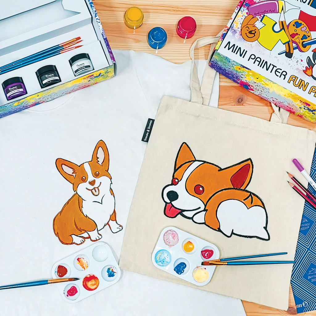 Paint In Pairs - DIY Fabric Painting Kit | Shopee Singapore