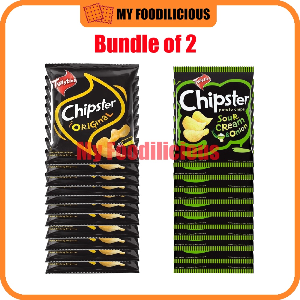 Twisties Chipster Potato Chips (Hot & Spicy / Flaming BBQ / Original ...