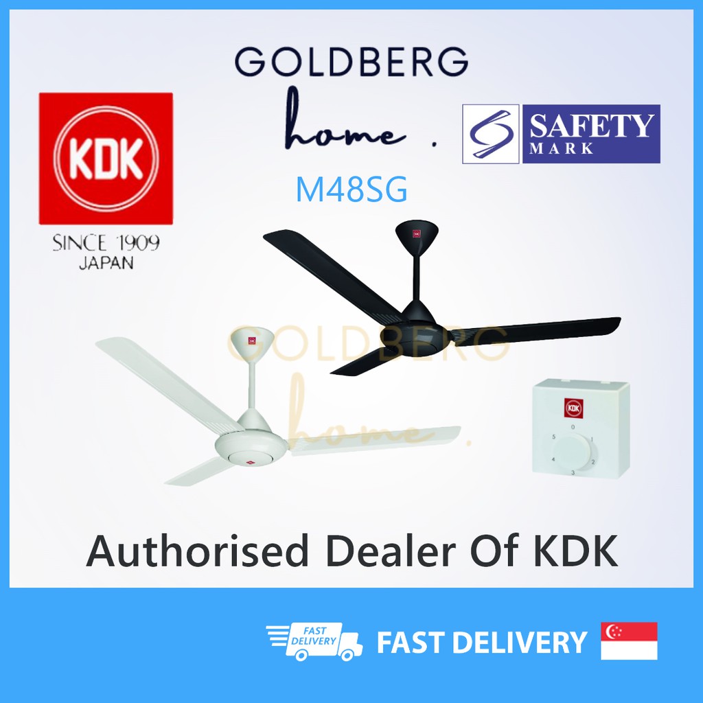 [SG seller] KDK M48 SG Ceiling Fan | Goldberg Home | Shopee Singapore