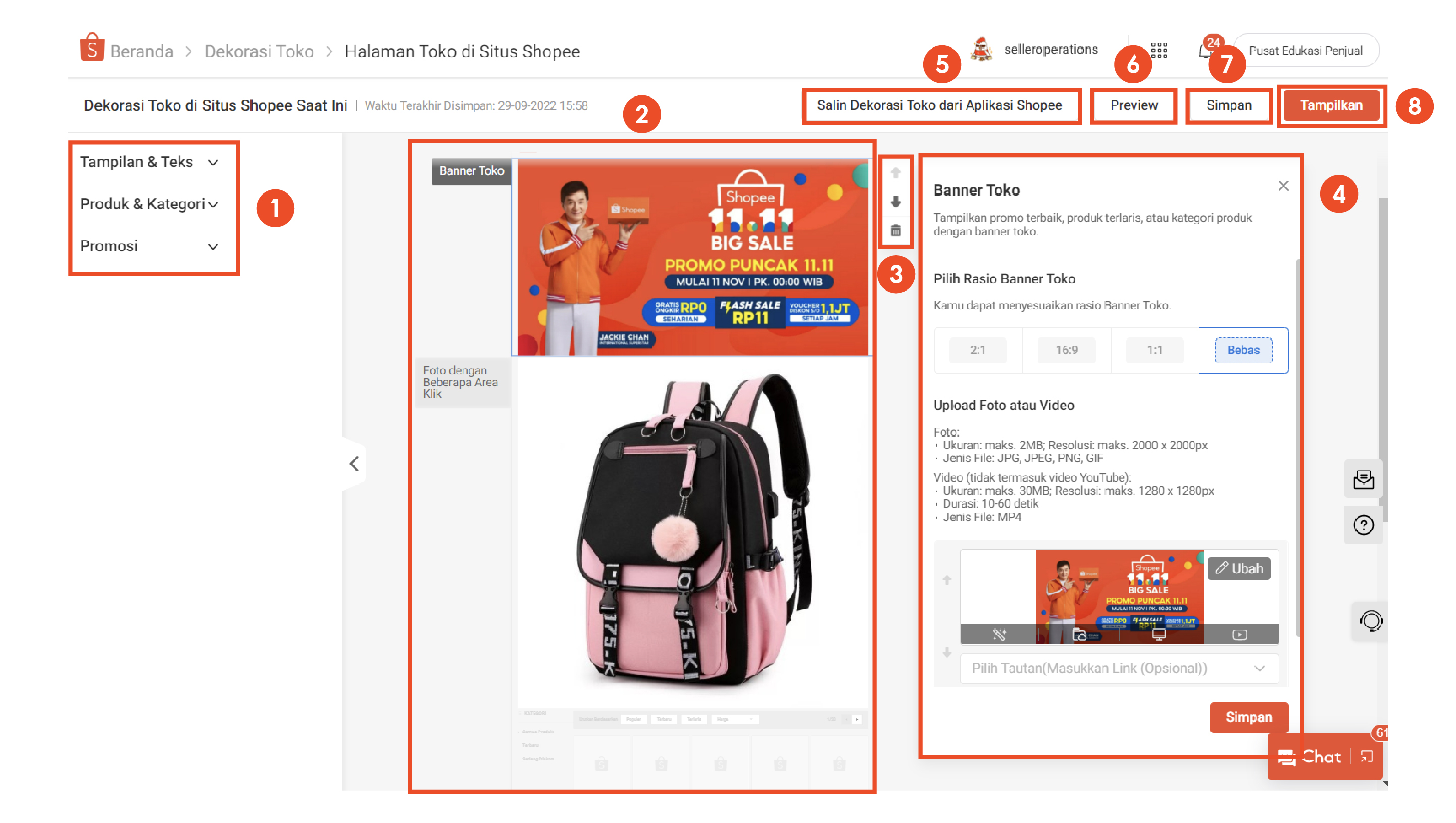 Dekorasi Toko di Situs Shopee | Pusat Edukasi Penjual Shopee Indonesia