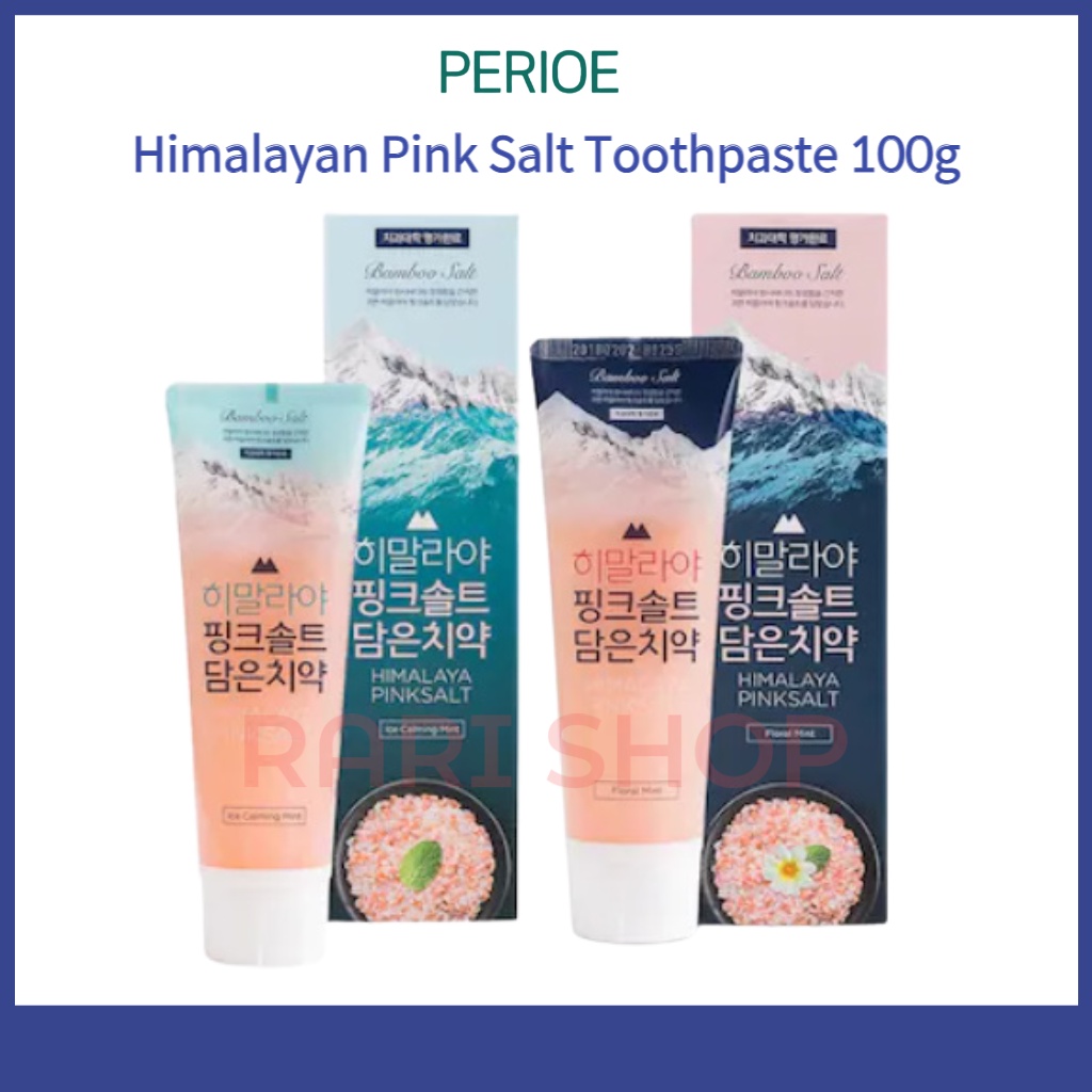[PERIOE] Flouride-Free Himalayan Pink Salt Toothpaste 100g (Ice Calming ...