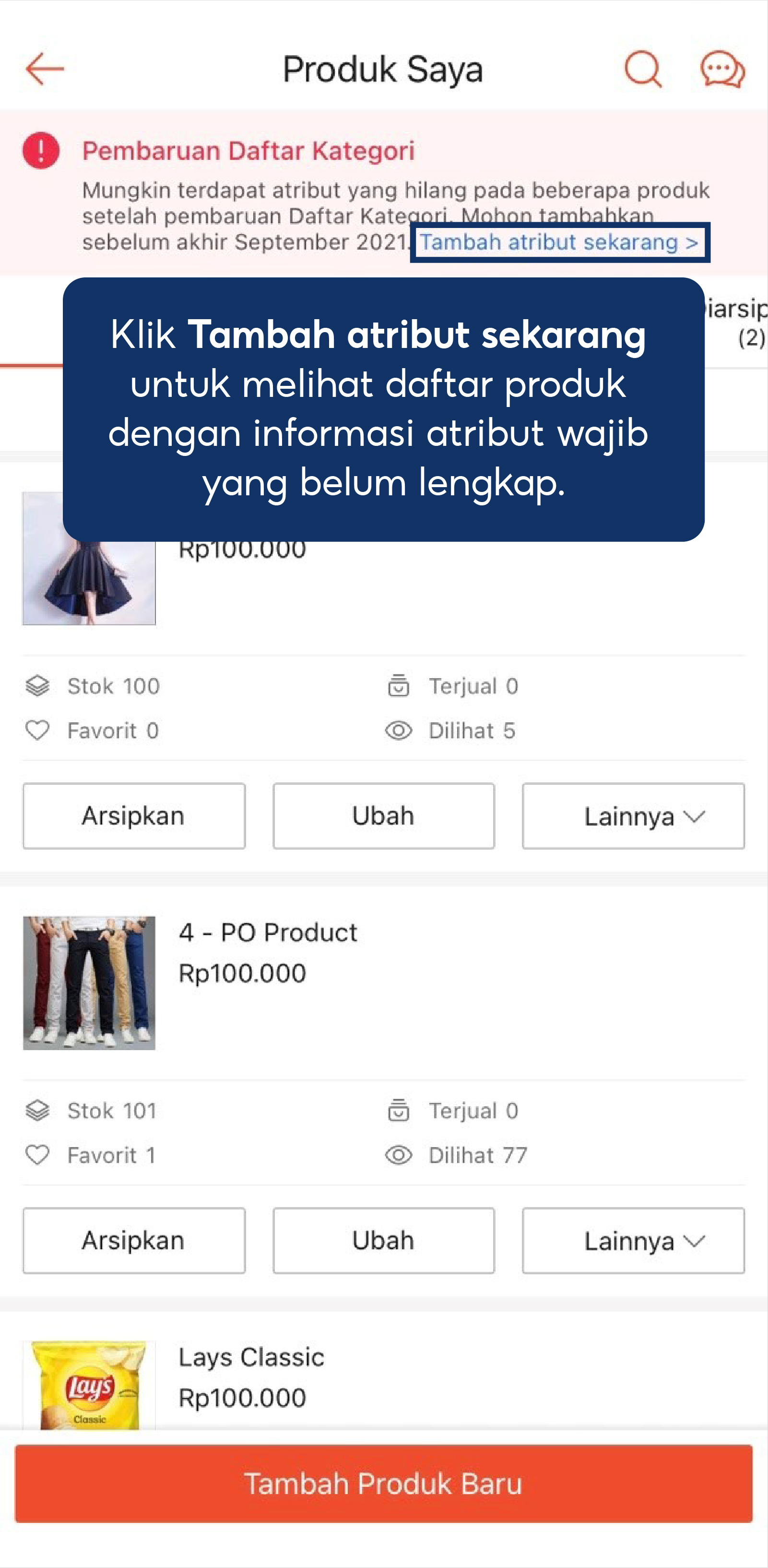 Mengisi Informasi Atribut Wajib | Pusat Edukasi Penjual Shopee Indonesia