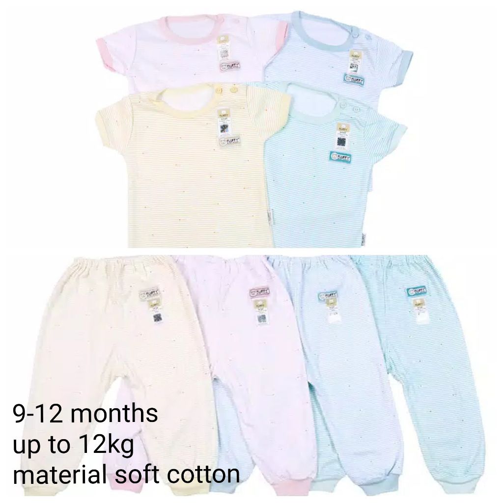 Local seller 6-9/9-12 baby sleepwear set / baby tops and baby long ...