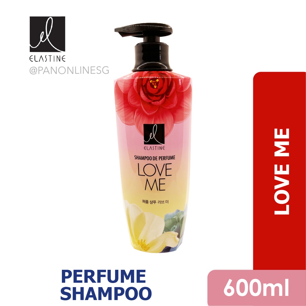 ELASTINE Perfume Love Me Shampoo - 600ml | Shopee Singapore