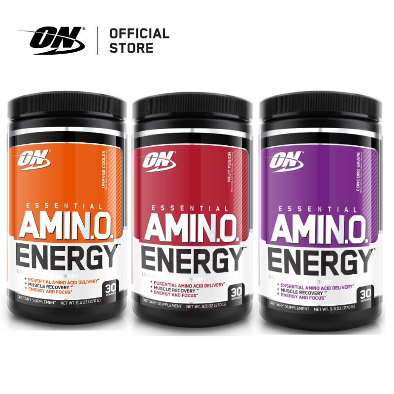 Optimum Nutrition Essential Amino Energy (270g) | Shopee Singapore