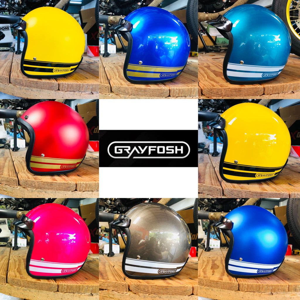 Grayfosh G57 Era 3 Pin Helmet X-dot Gracshaw Replica MS88 SGV Multi ...