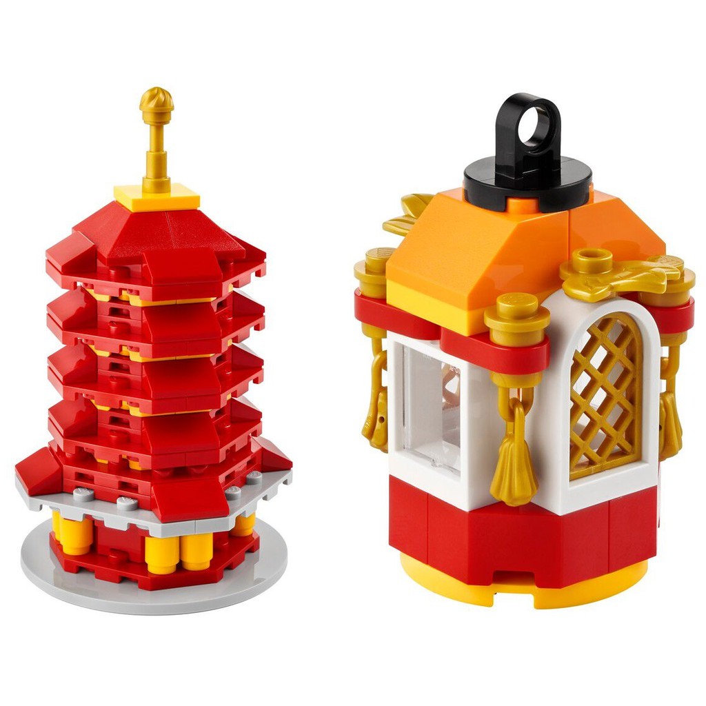 Lego Chinese New Year Pagoda & Lantern | Shopee Singapore