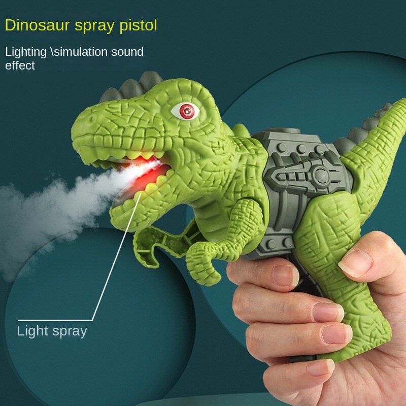 Children Water Gun Dinosaur Spray Simulation Tyrannosaurus Sound Light ...